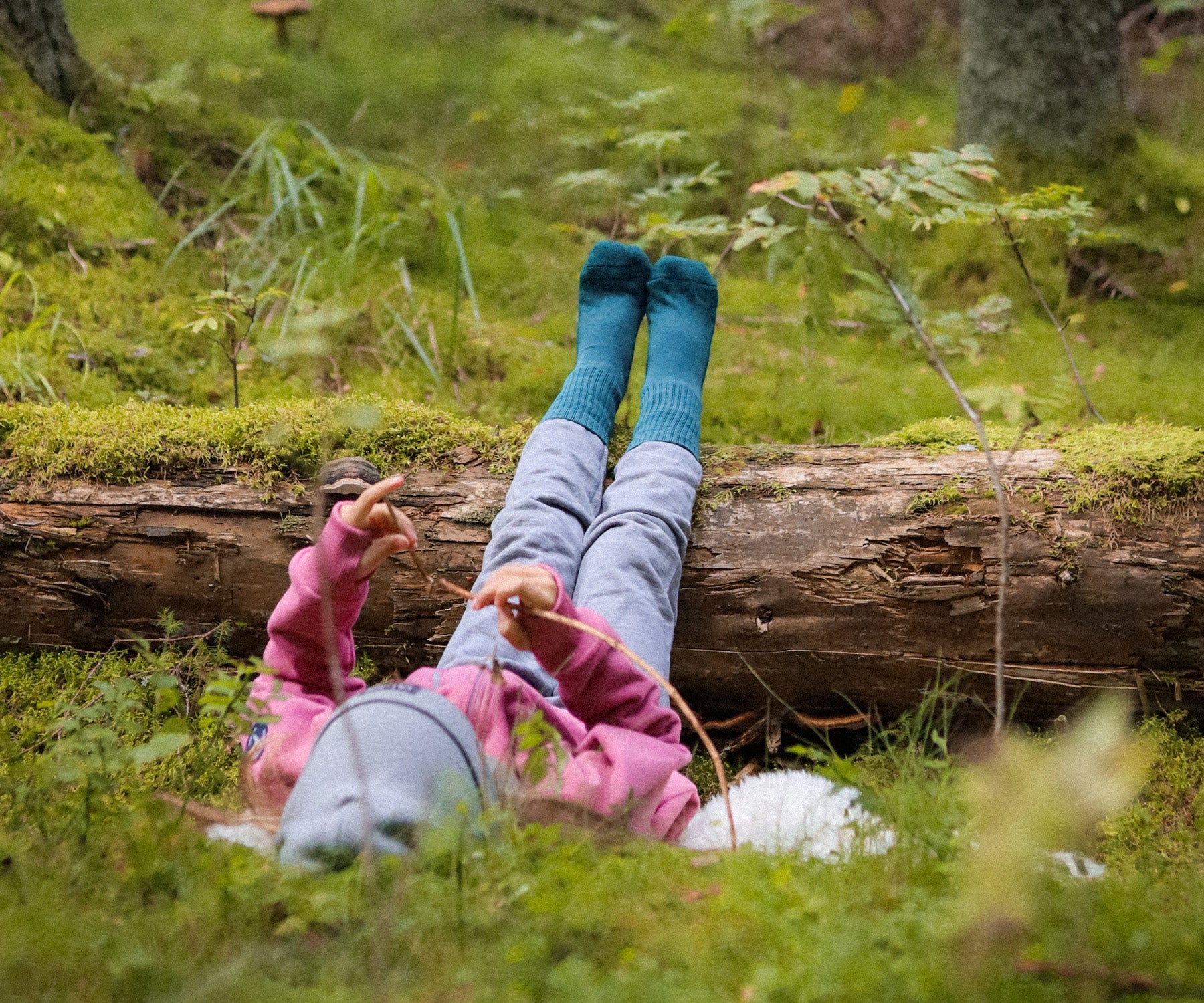 Solution for children's freezing legs Merino wool Sukkamestarit